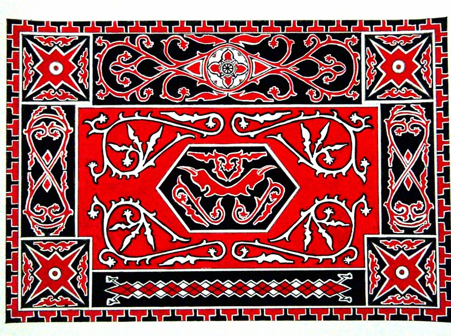 17 Ornamen Rumah Adat Karo Siwaluh Jabu