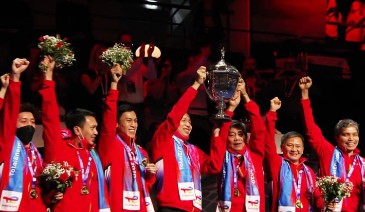 Tim Thomas-Uber Cup Indonesia Tiba Bangkok