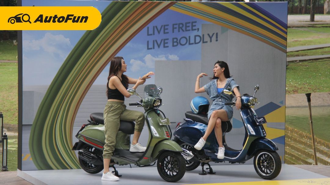 Vespa Pamerkan Ragam Warna Baru yang Dinamis